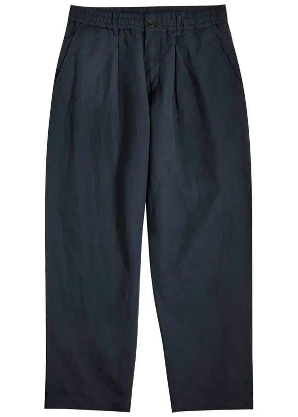 Universal Works Oxford Linen-blend Trousers