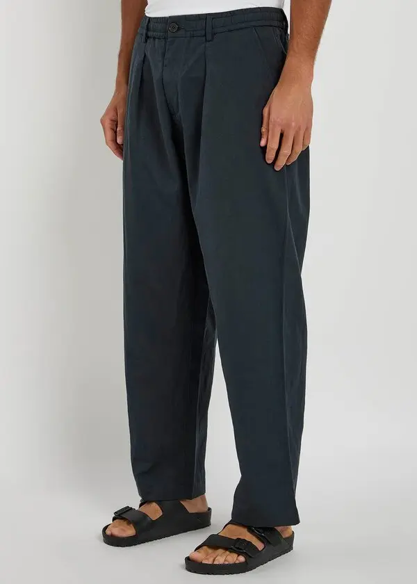 Universal Works Oxford Linen-blend Trousers