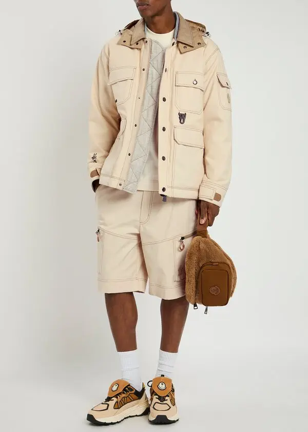 Moncler Padded Cotton-twill Overshirt Jacket