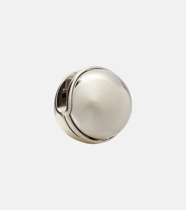 Alaïa Plated Earrings - Silver