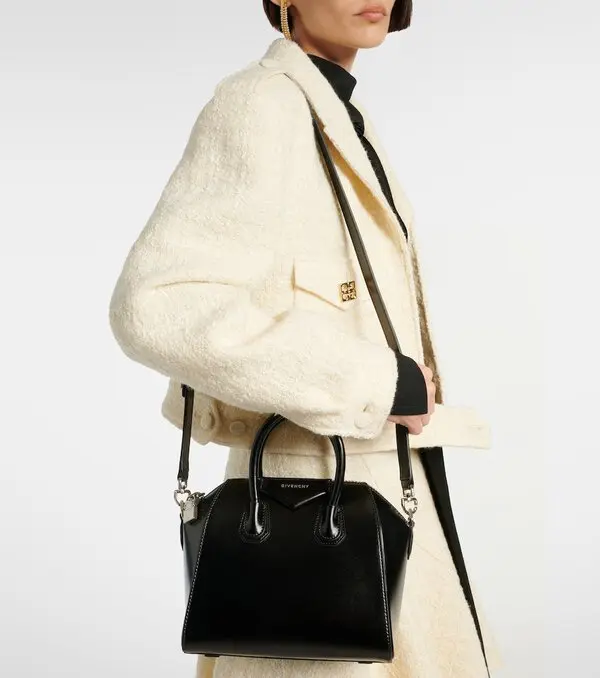 Givenchy Antigona Mini Leather Tote - Black