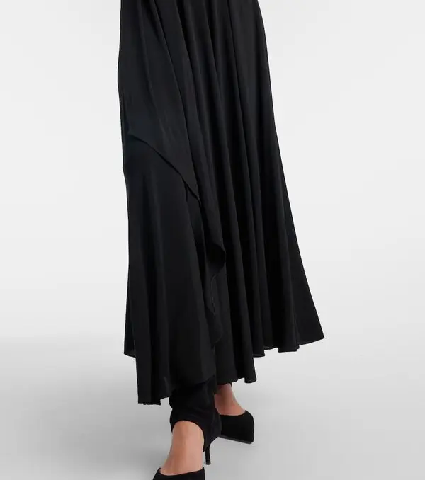 Alaïa Draped Maxi Dress