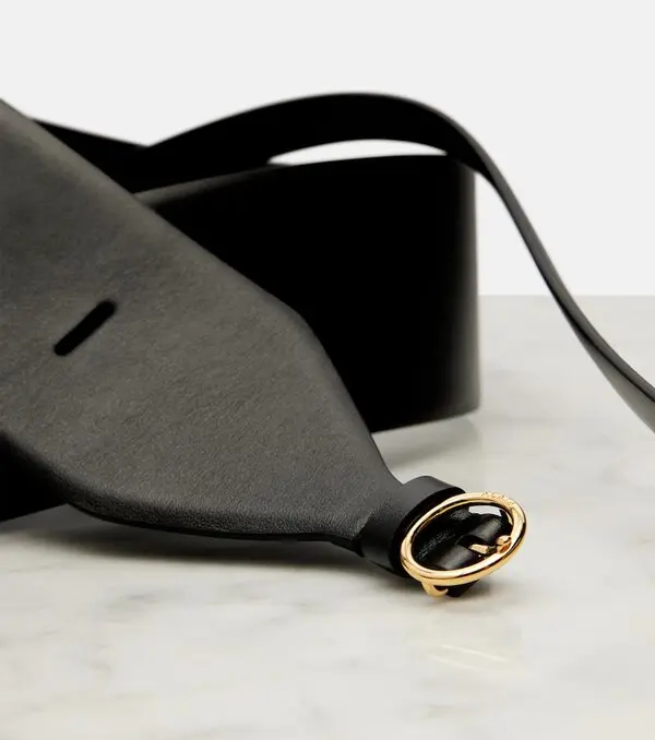 Alaïa Wide Leather Belt