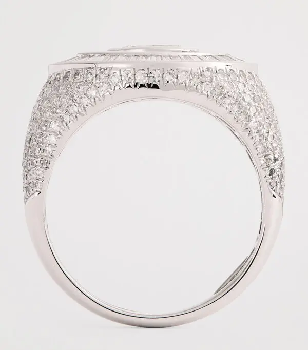 Shay Diamond And Gold Evil Eye Ring