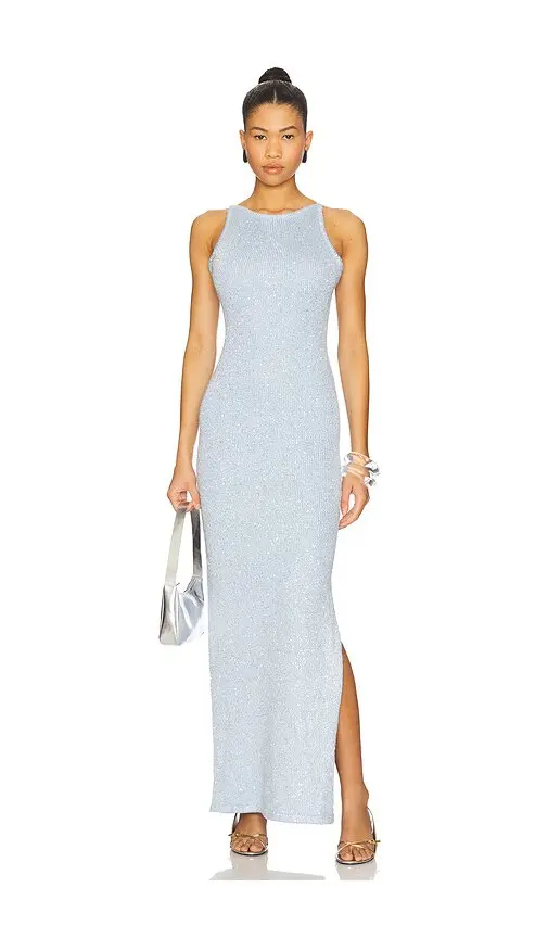 SNDYS. Azaria True Maxi Dress - Blue