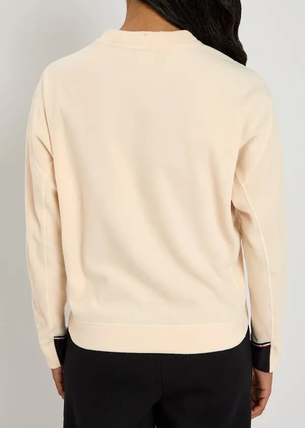 Moncler Fleece Sweatshirt With Embroidered Logo