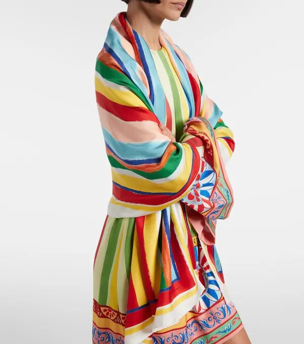 Dolce & Gabbana Striped Scarf