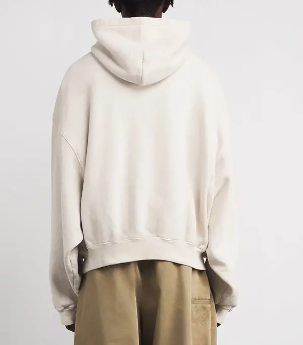 WILLY CHAVARRIA Cotton Logo Hoodie