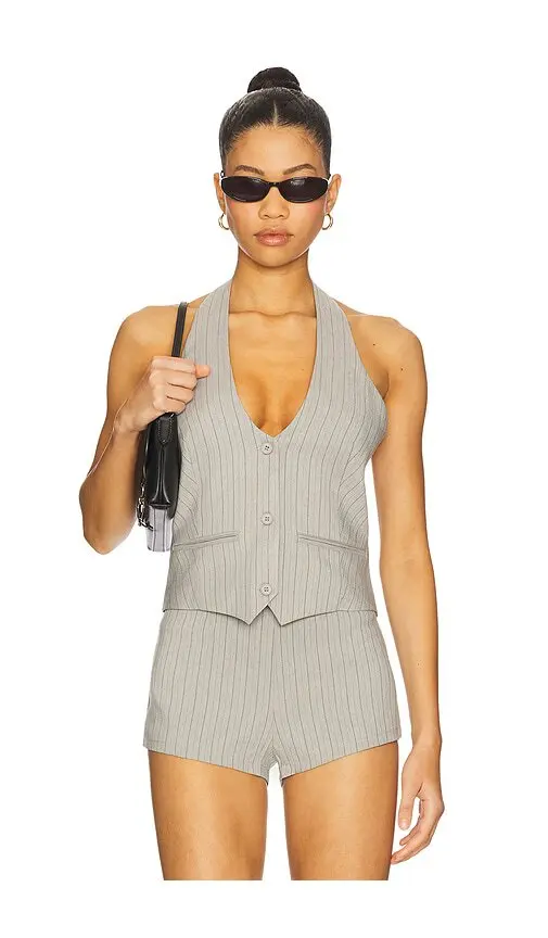 Lioness Renewal Halter Top - Grey