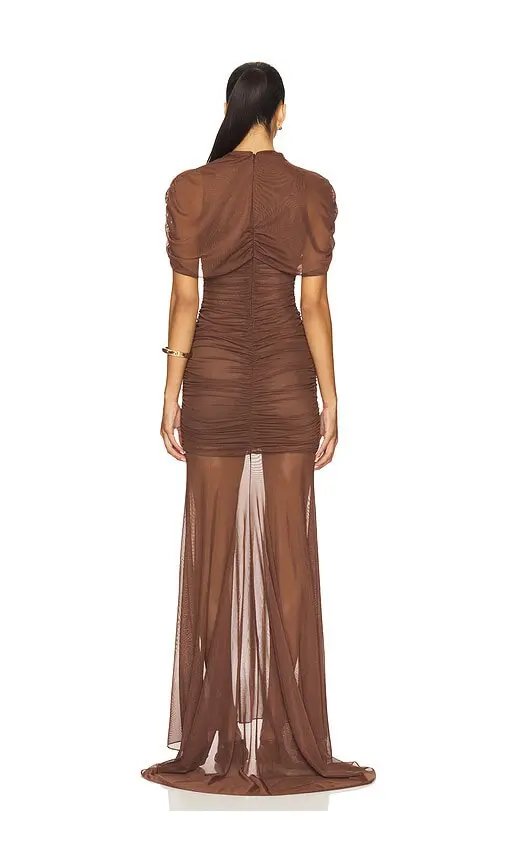 Amanda Uprichard X Revolve Evianna Mesh Gown