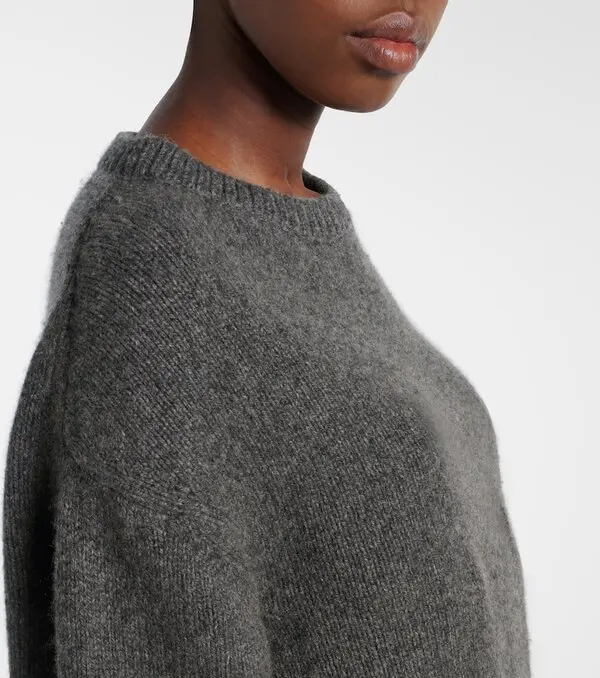 Khaite Sabina Cashmere Sweater - Grey