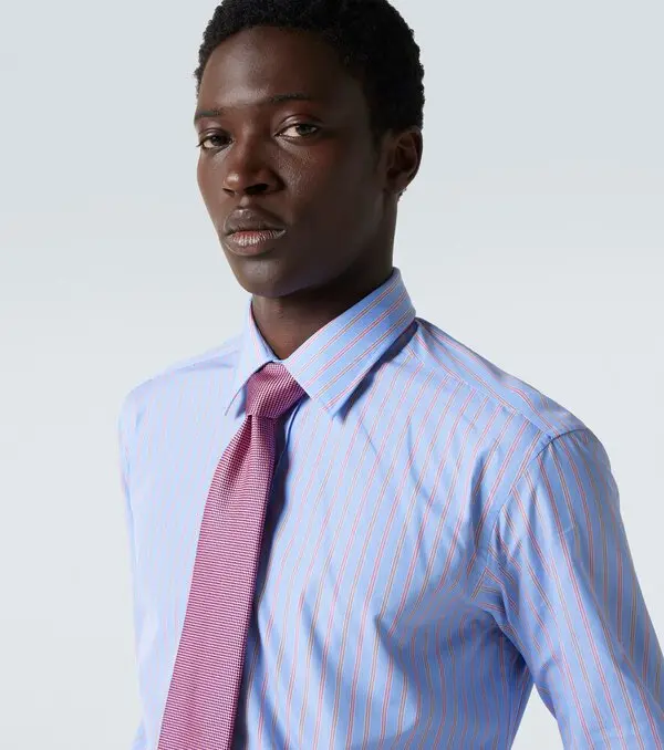 Charvet Silk Jacquard Tie - Pink