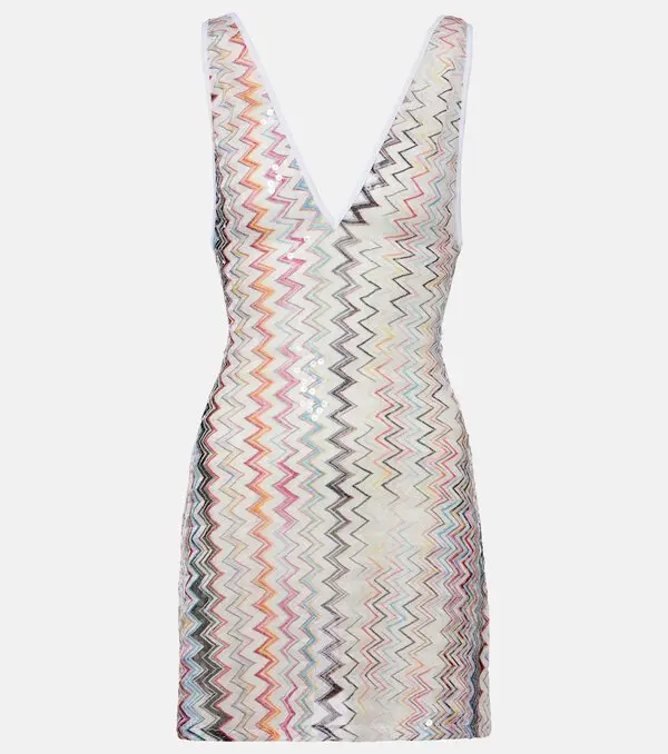 Missoni Zigzag Sequined Beach Cover-up