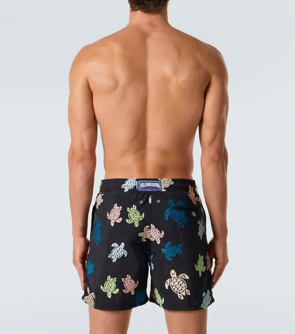 Vilebrequin Mistral Embroidered Swim Trunks