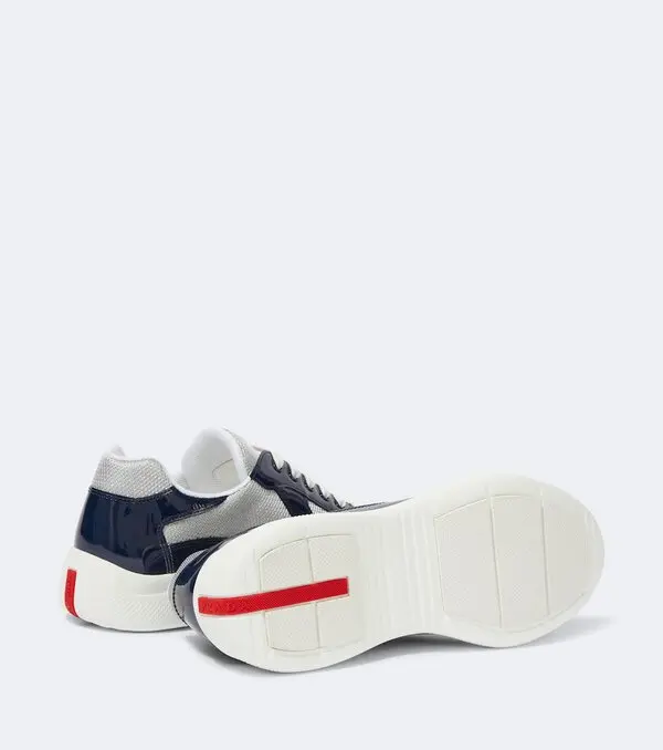 Prada Patent Leather Sneakers