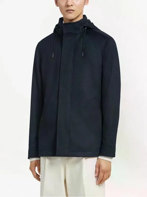 Zegna Oasi Cashmere Over Jacket - Blue