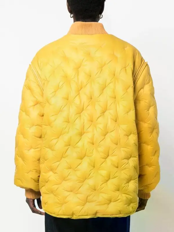SHERPA Embossed Detail Padded Jacket
