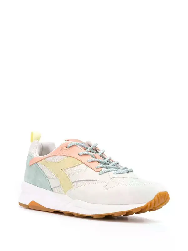 DIADORA Colour Block Panelled Design Sneakers