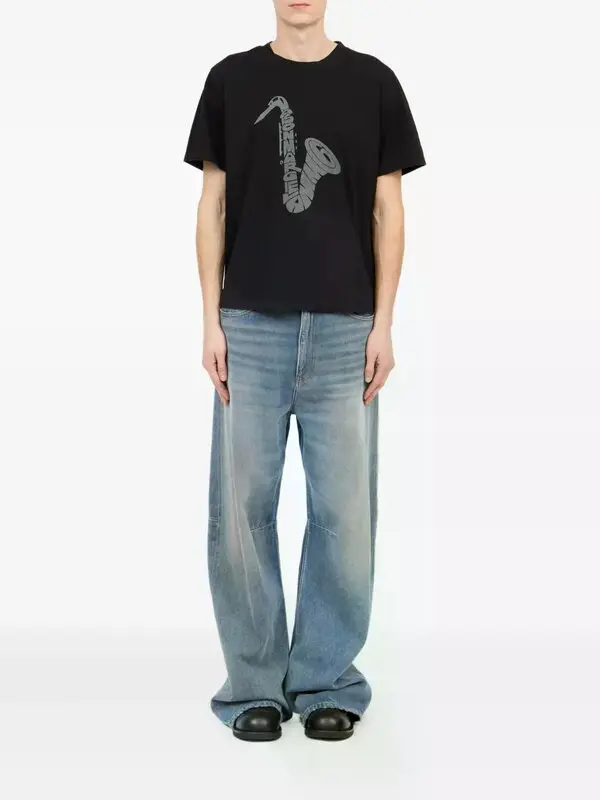 MAISON MARGIELA Saxophone-print T-shirt