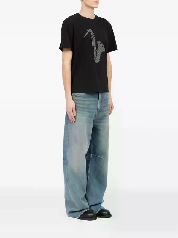 MAISON MARGIELA Saxophone-print T-shirt