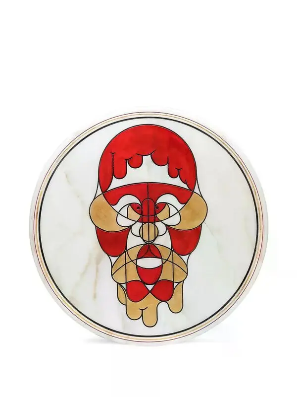 EDITIONS MILANO Marblelous Ix Plate - White