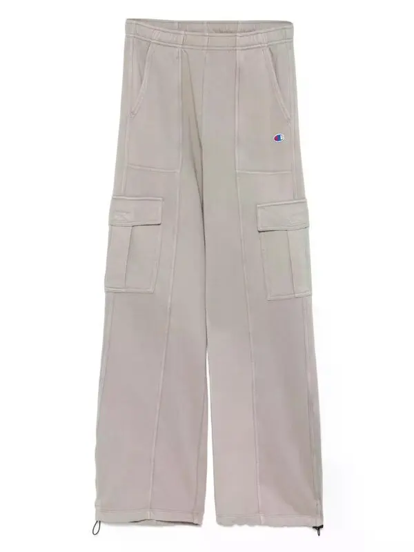 Champion Logo Appliqué Cargo Trousers - Grey