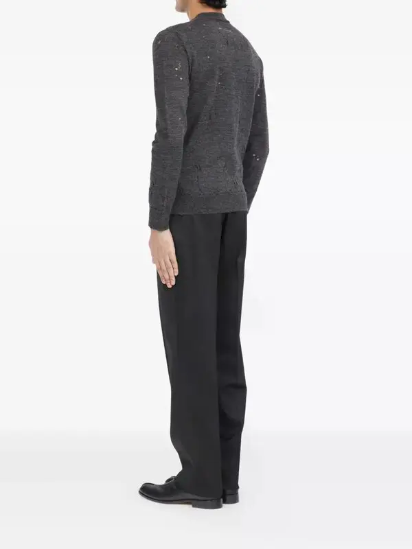 MAISON MARGIELA Numeric Graphic Crew Neck Sweater
