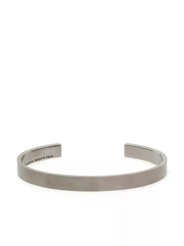 Le Gramme Le 21g Brushed Ribbon Bracelet - Silver