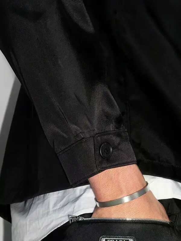 Le Gramme 21g Brushed Ribbon Cuff Bracelet