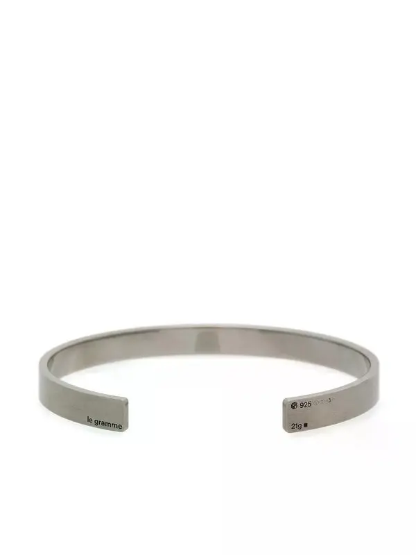 Le Gramme 21g Brushed Ribbon Cuff Bracelet