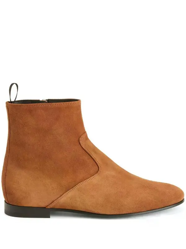 GIUSEPPE ZANOTTI Ron Ankle Boots - Brown
