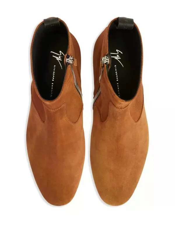 GIUSEPPE ZANOTTI Ron Ankle Boots - Brown