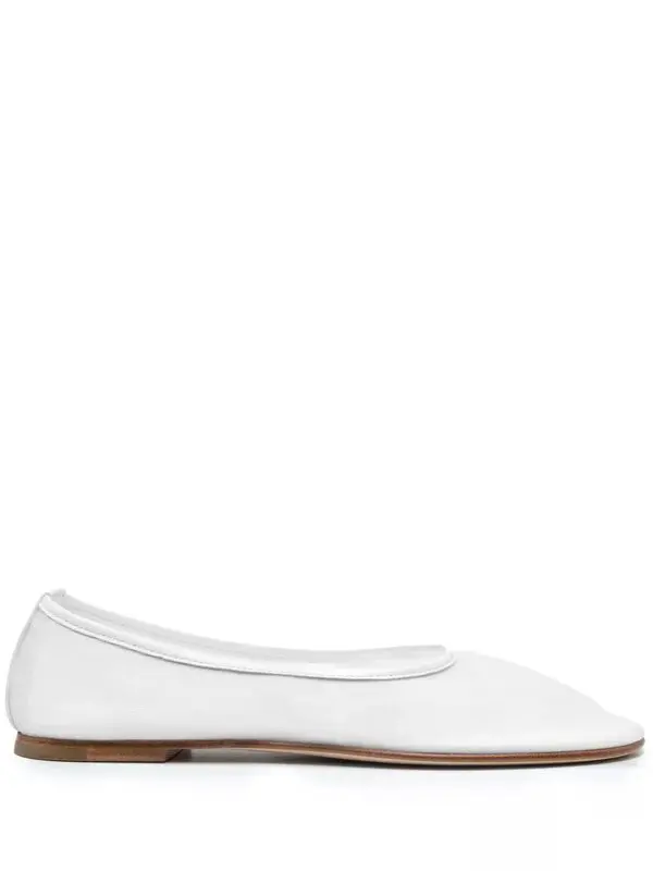 Dear Frances Balla Ballerina Shoes - White