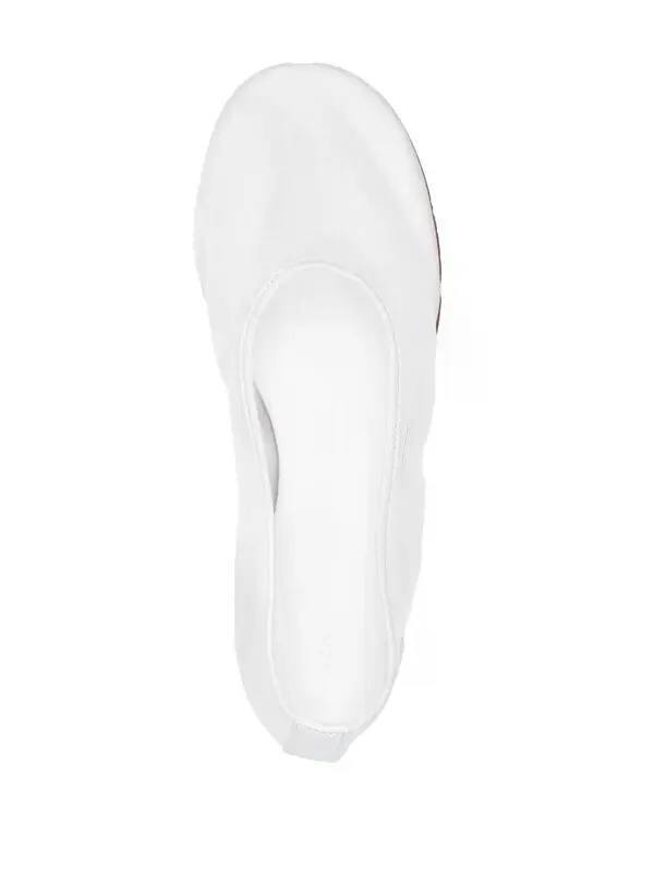 Dear Frances Balla Ballerina Shoes - White