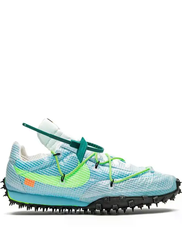 Nike X Off White Waffle Racer Sp 'vivid Sky' Sneakers - Blue