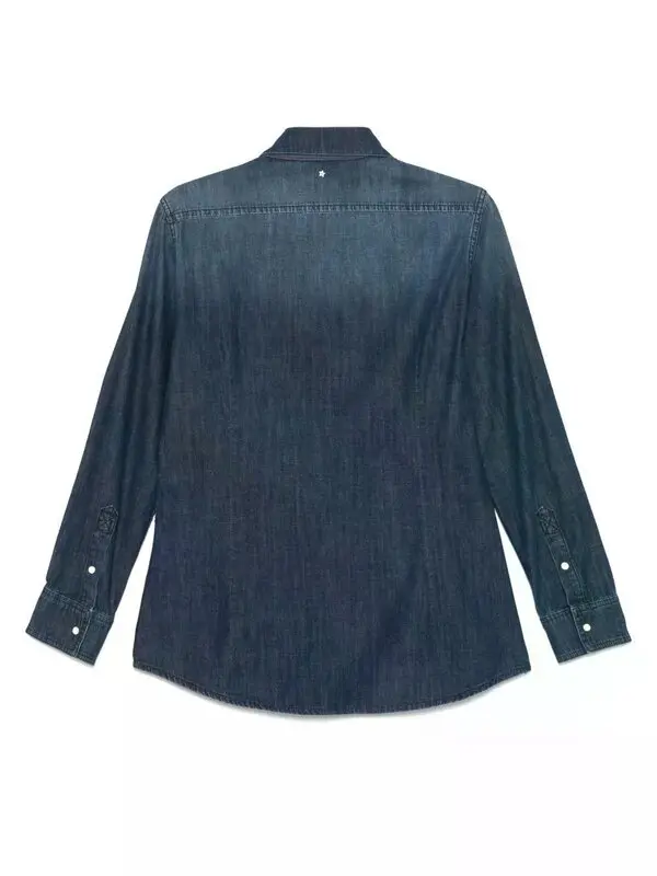 Lorena Antoniazzi Denim Shirt With Chest Pocket