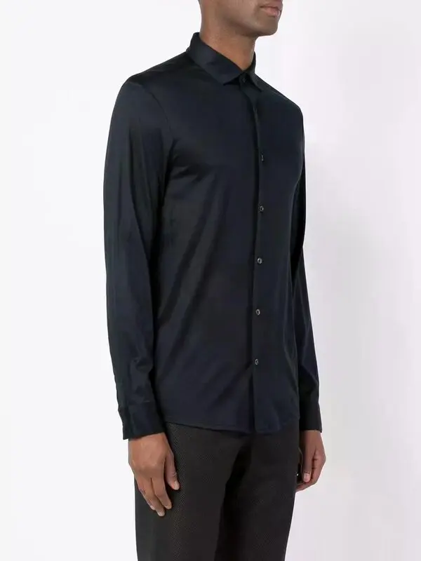 Emporio Armani Long-sleeve Poplin Shirt