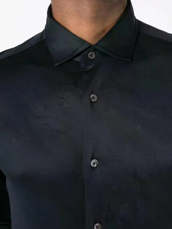 Emporio Armani Long-sleeve Poplin Shirt