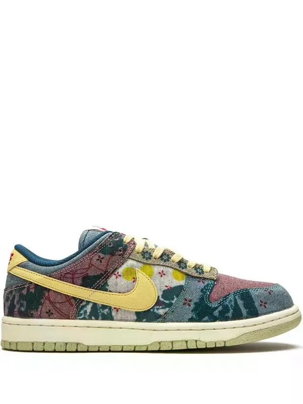 Nike Dunk Low Sp "community Garden" Sneakers - Blue