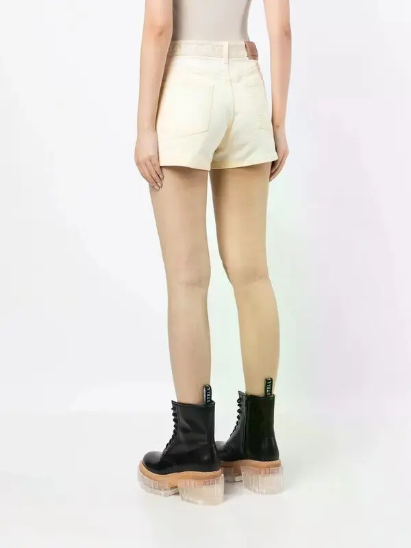Stella McCartney Logo Waistband Mini Shorts