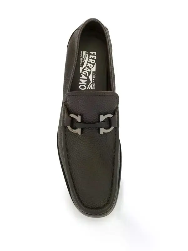 FERRAGAMO Gancini Detail Loafers
