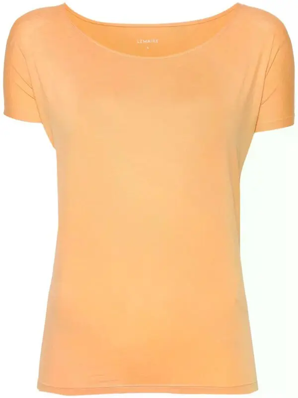 LEMAIRE Round-neck T-shirt - Orange