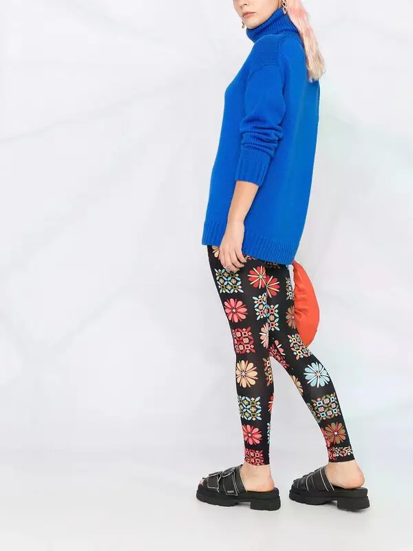 La DoubleJ Floral Stretch Leggings