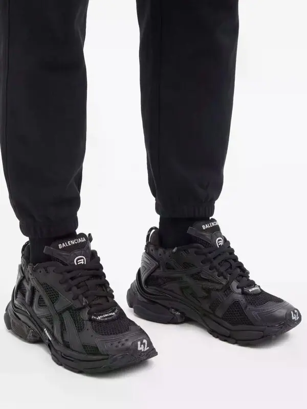 Balenciaga Runner Sneakers - Black