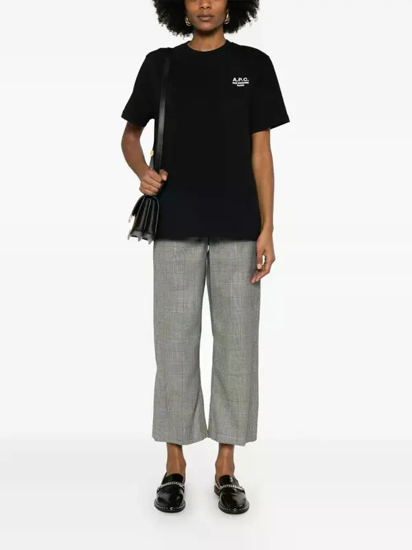 A.p.c. Rue Madame Logo T-shirt - Black