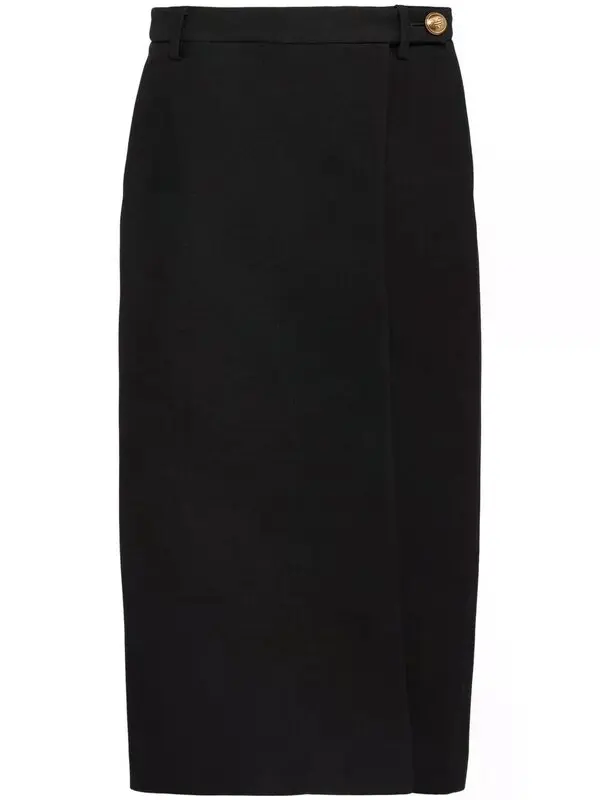 Prada Tricotine Midi Skirt