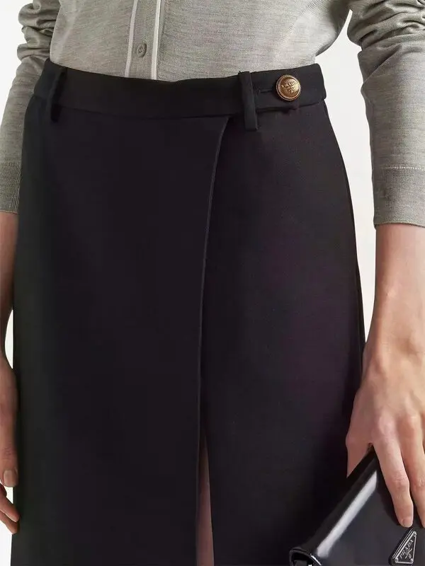 Prada Tricotine Midi Skirt