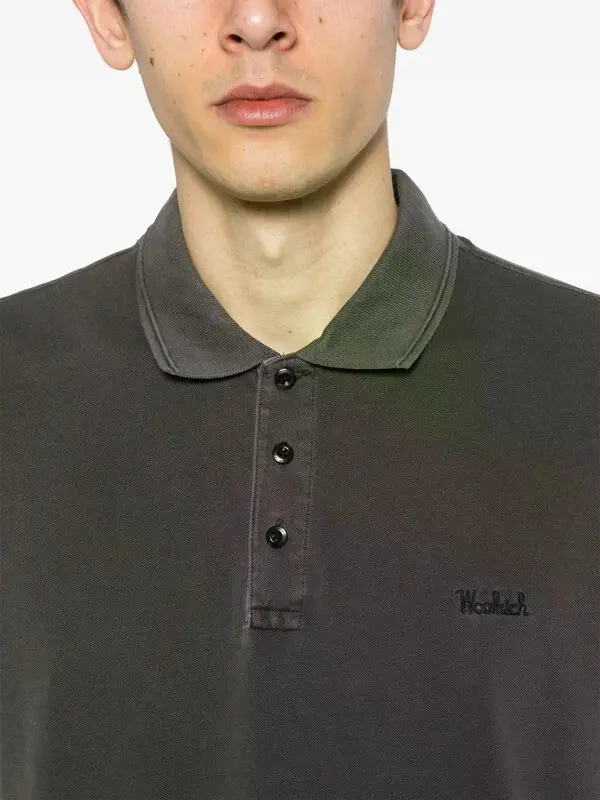 Woolrich Logo-embroidered Polo Shirt