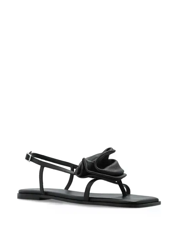 VIC MATIE Leather Slingback Sandals