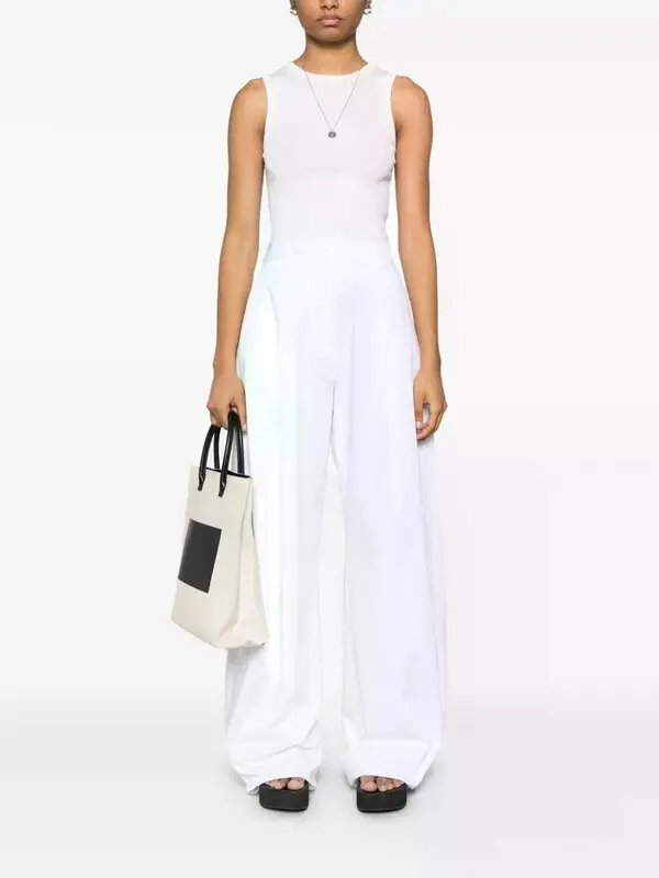 THELATEST Pleated Wide-leg Trousers